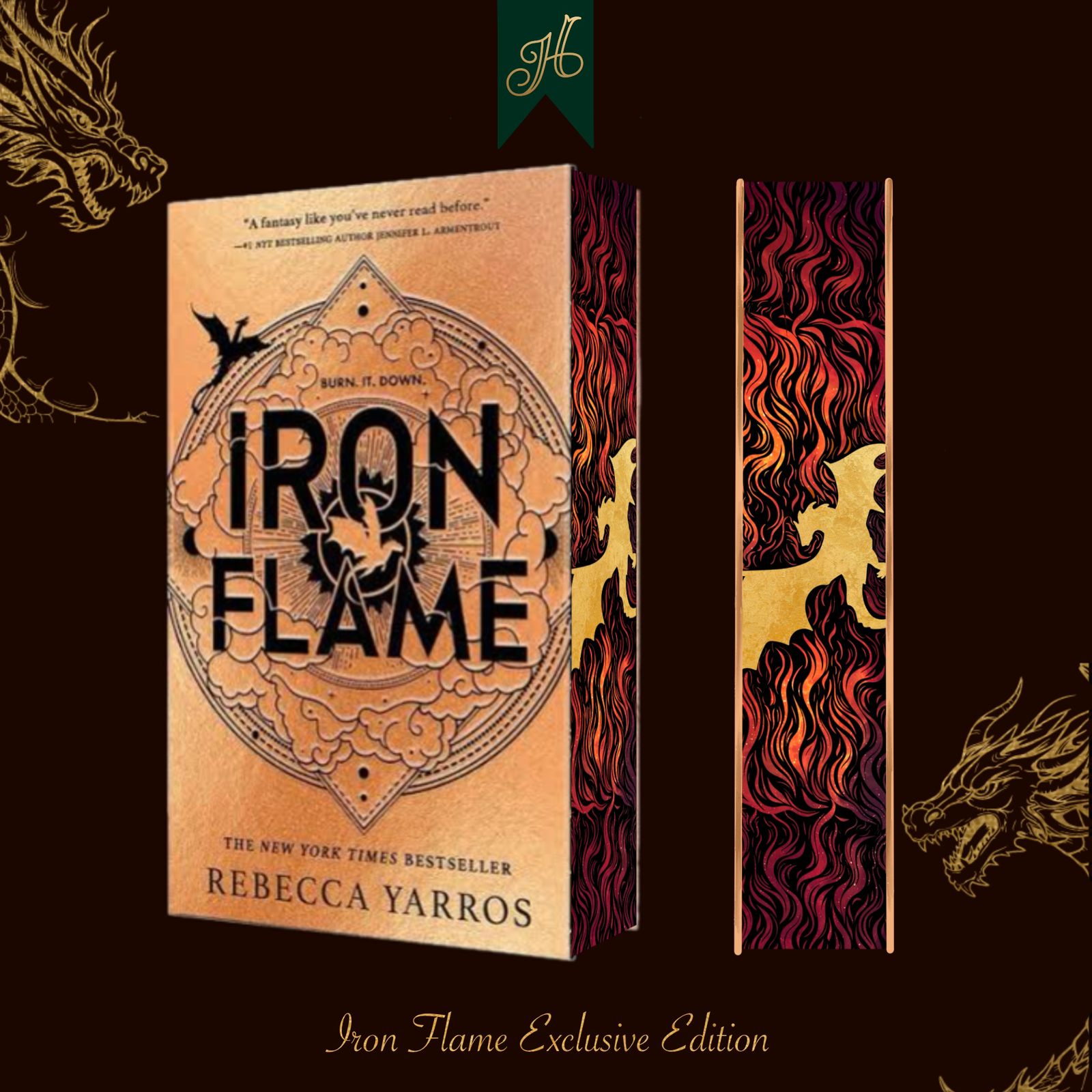 Iron Flame - Heirloom Exclusive Edition - Heirloom Books