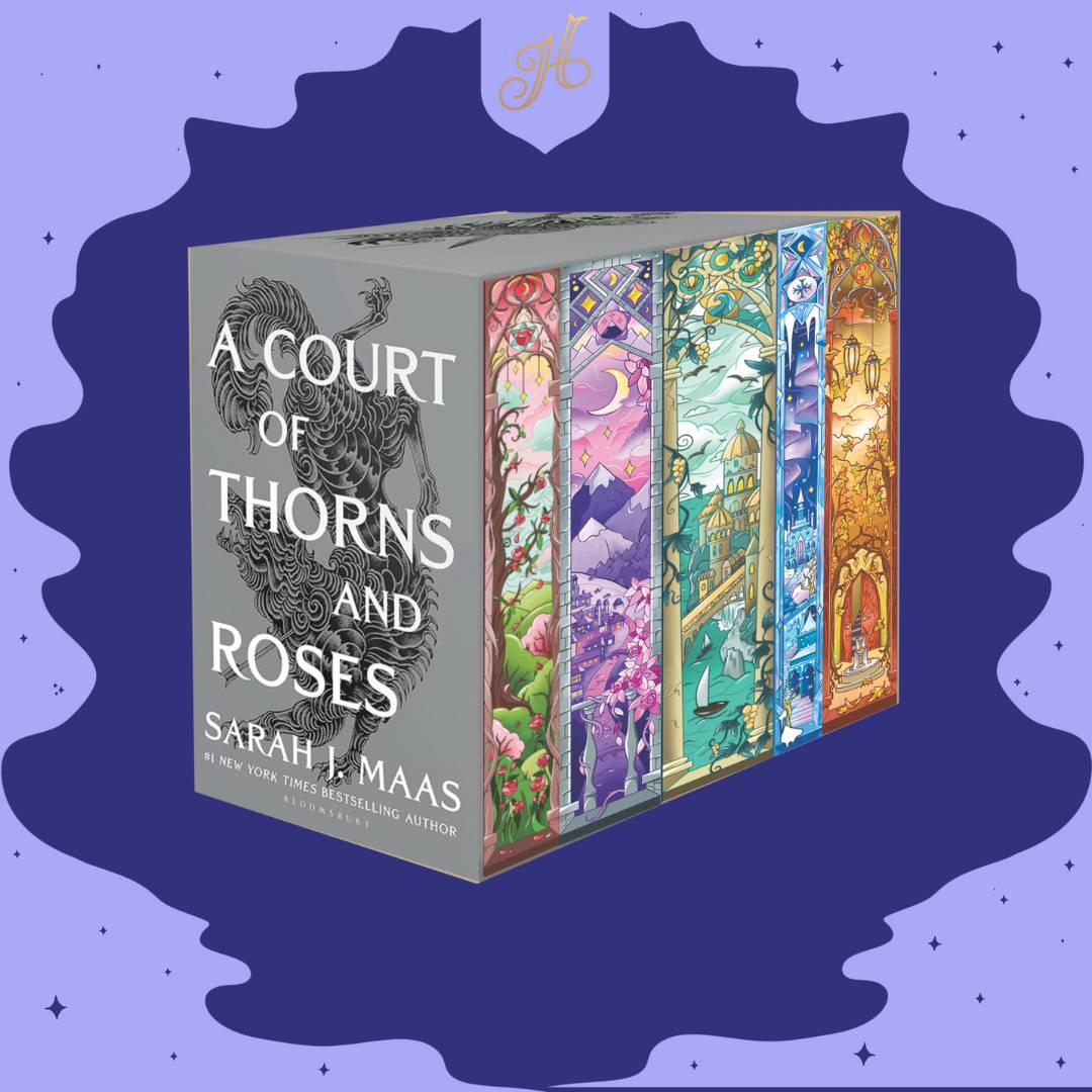 ACOTAR - Stained Glass Edges- Hardcover Box set - Heirloom Books